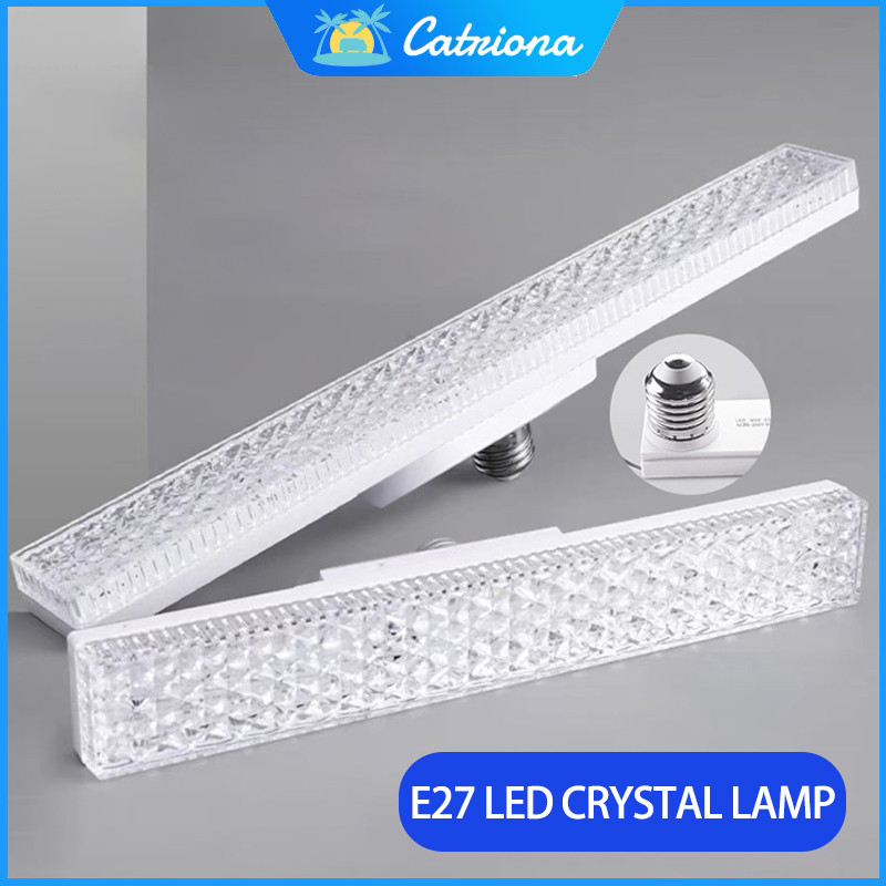 High-Lumen 2025 LED Ceiling Light Crystal Panel Indoor Strip Bulb ...