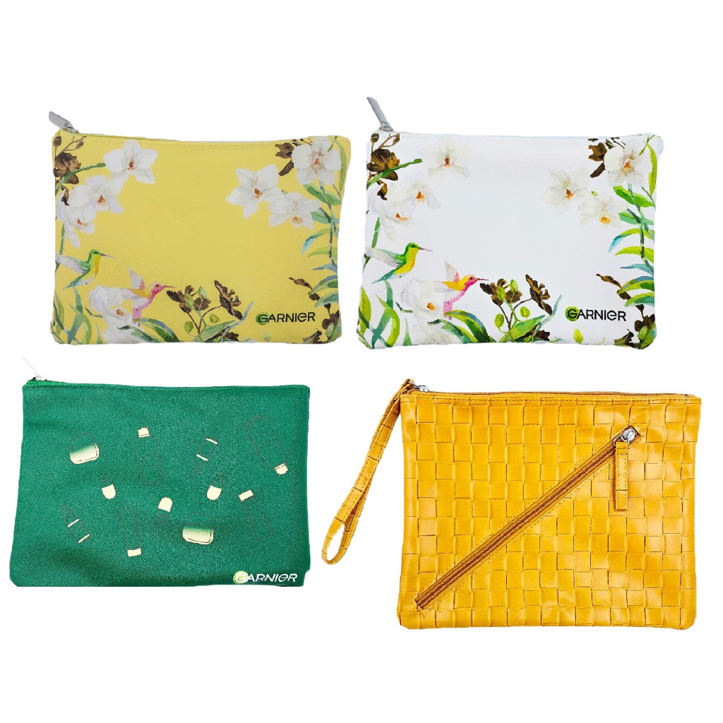 Garnier Pouch White / Green / Yellow | Shopee Philippines