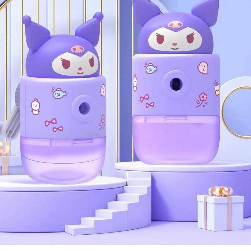 Kawaii Sanrio Pencil Sharpener Cartoon Mymelody Kuromi Cinnamoroll ...