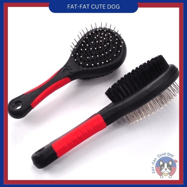 Double Sided Pet Brush Dog Brush Pet Comb | Shopee Philippines