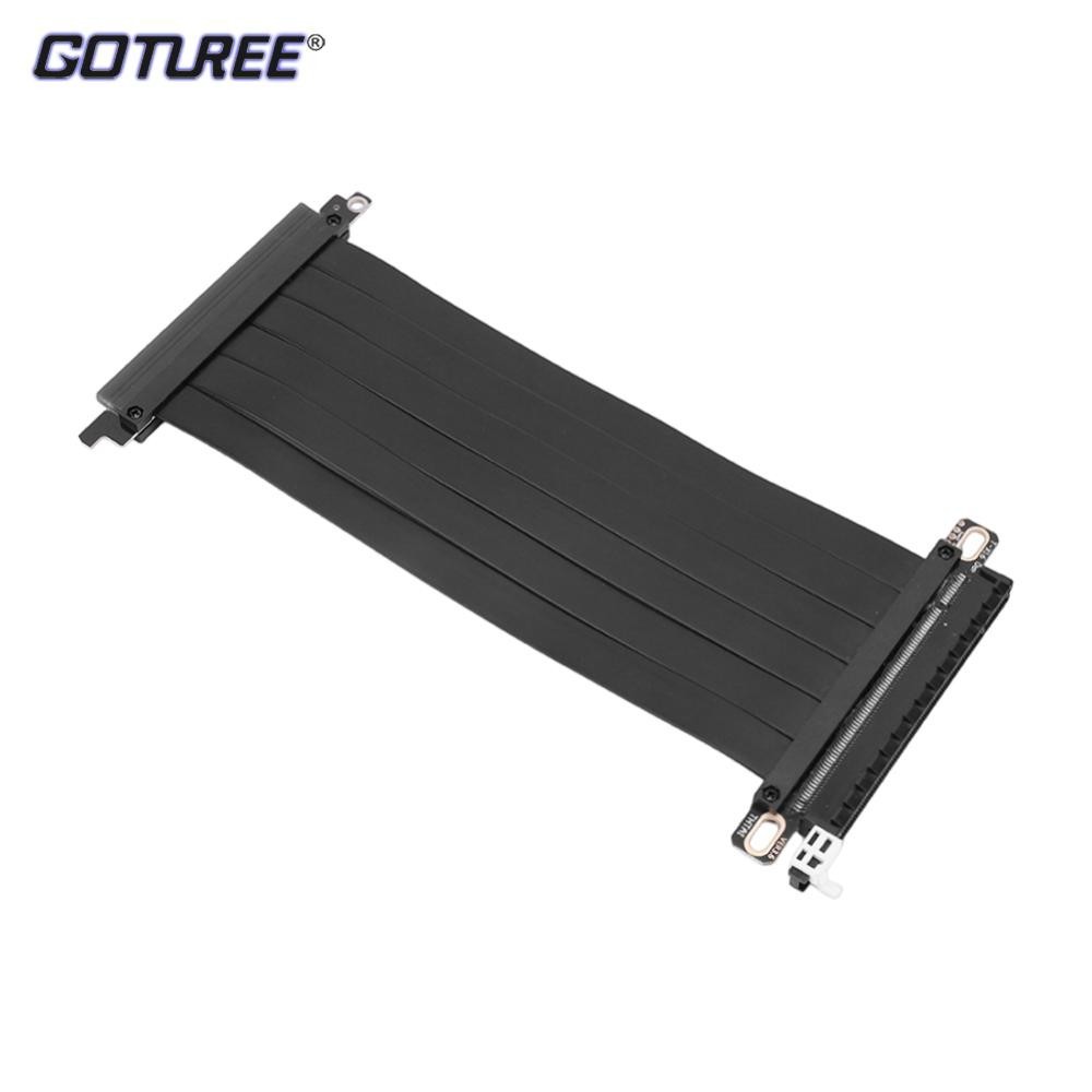PCI-E3.0/PCI-E 4.0 X16 Riser Cable GPU Riser Cable Express Riser 90/180 ...