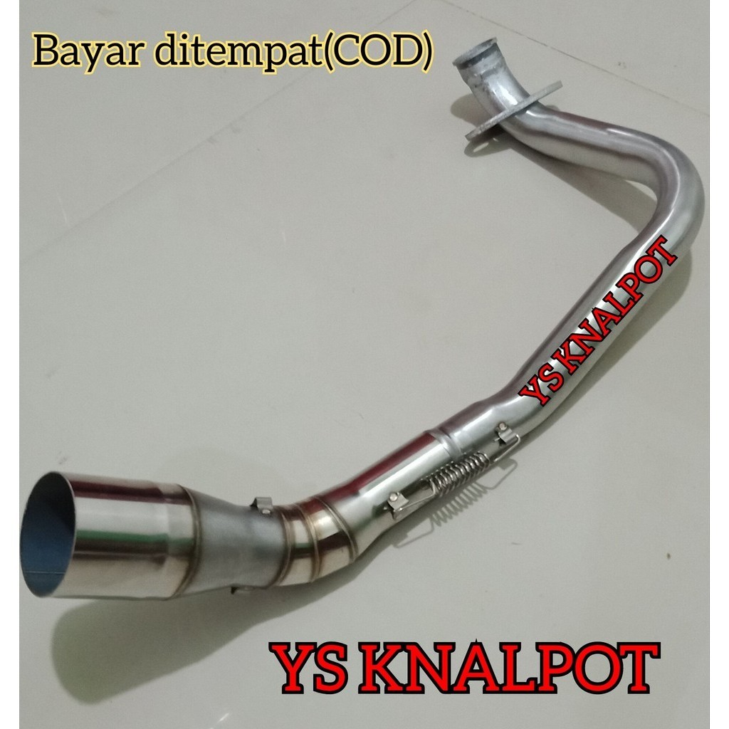 Vario 125 racing exhaust neck, vario 125 neck pipe, vario 125 side neck ...