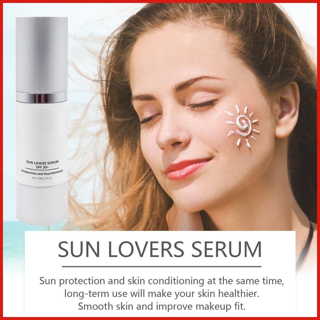 SPF Lotion 30ml Face Sunscreen Essence Non-Greasy Body Sunscreen Lotion ...