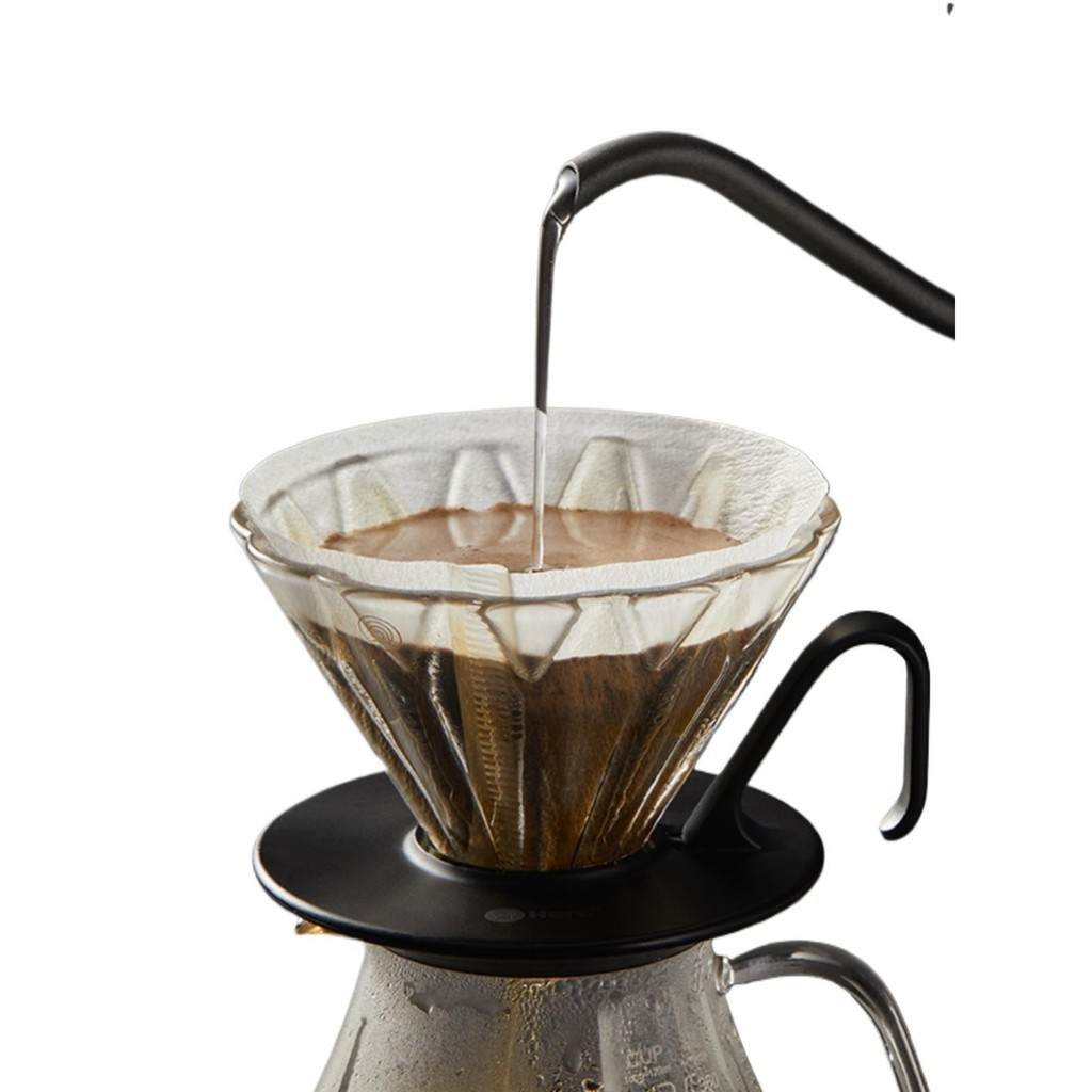 Hero Diamond Mirror Coffee Filter Cup Hand Filter Paper Drip Glass ...