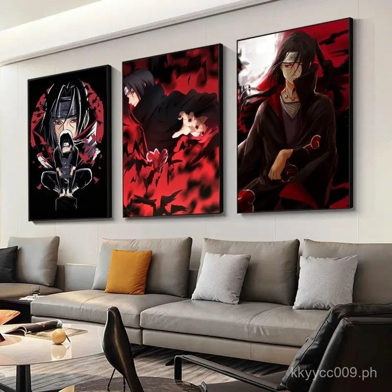 Uchiha Itachi NARUTO Poster Paper Print Home Living Room Bedroom ...