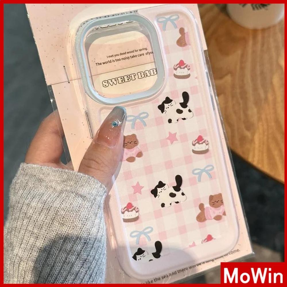 Mowin - For iPhone 15 Pro Max Case Clear Case TPU Soft Electroplated Button Shockproof Camera ...