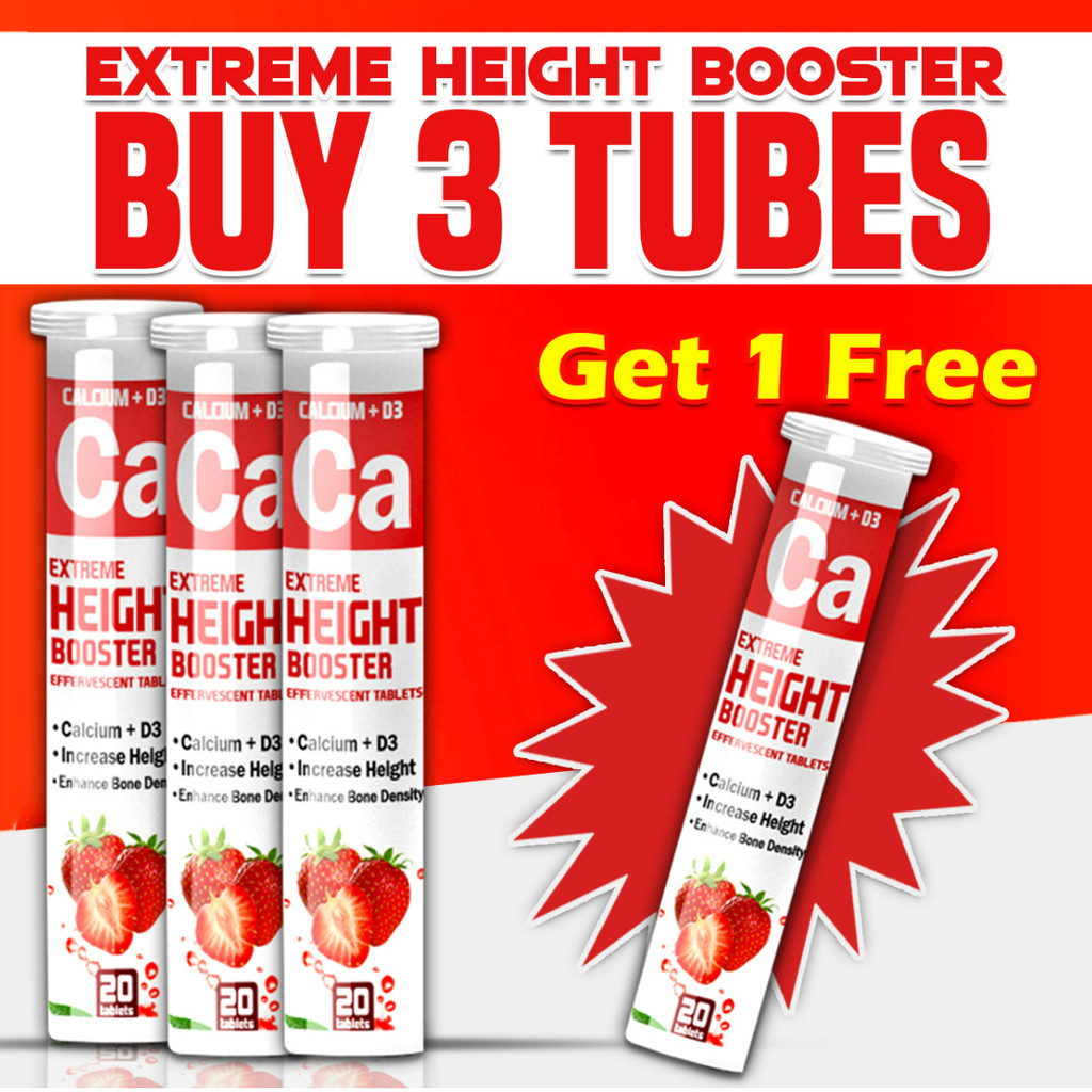 Extreme Height Booster Tablets Made in US high booster | Shopee Philippines