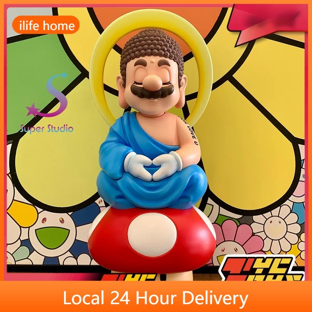 Shipping from Manila Mario Cosplay Maitreya Sakyamuni Action Figure Q ...