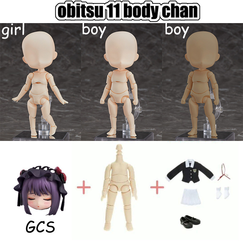 10CM YMY Body OB11 Bjd Doll GSC Nendoroid Articulated Doll Obitsu11 1/12 BJD DOLLS BODY | Shopee ...
