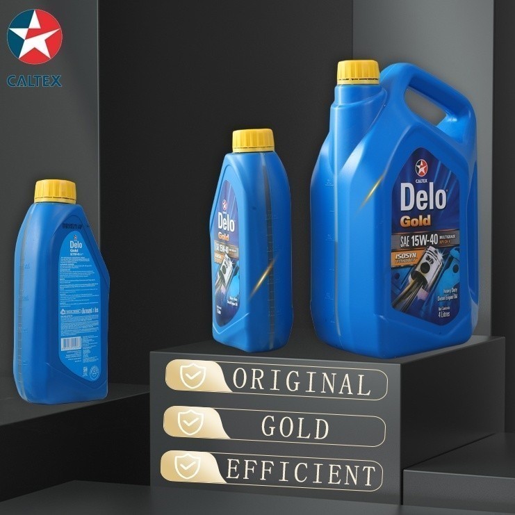Caltex DELO shell Gold Ultra SAE 15W40 5 Liters | Shopee Philippines