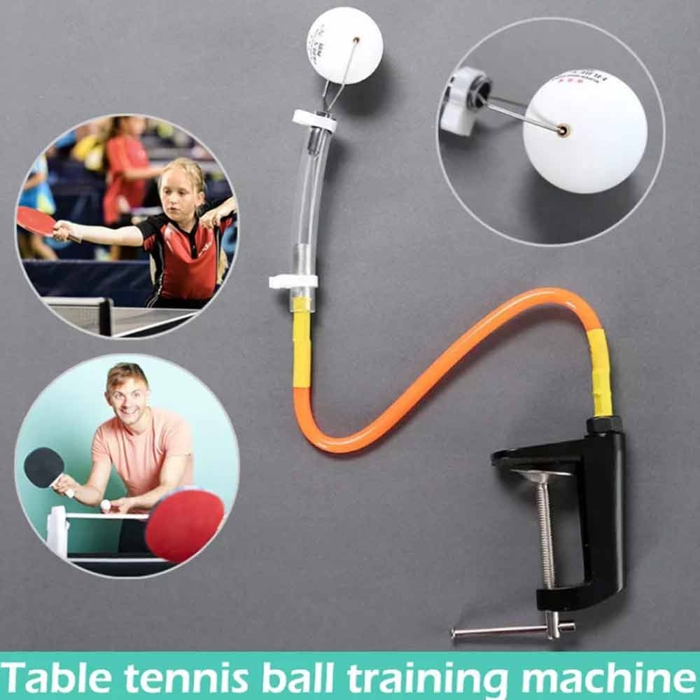 Table Tennis Training Robot Fixed Rapid Rebound Pingpong Ball Machine ...