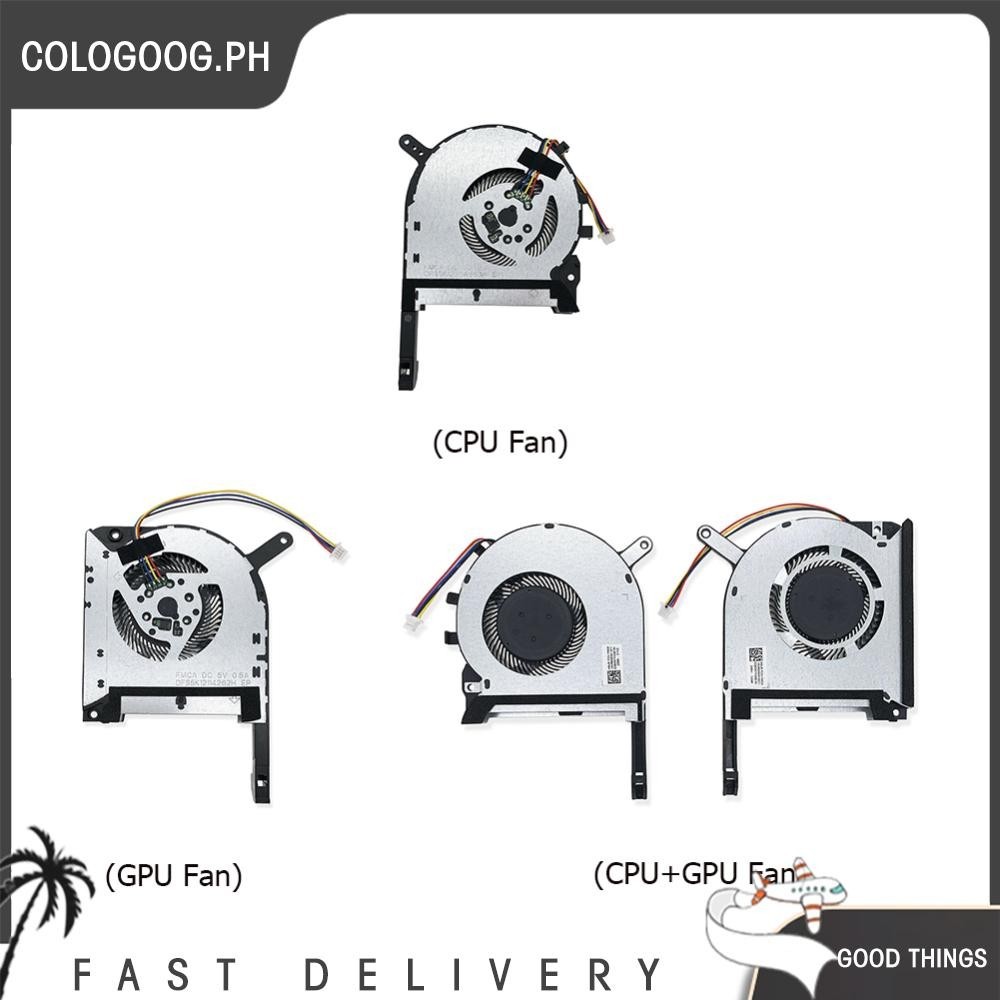 CPU & GPU Cooling Fan Computer Cooler Fans for ASUS TUF Gaming FX505 ...