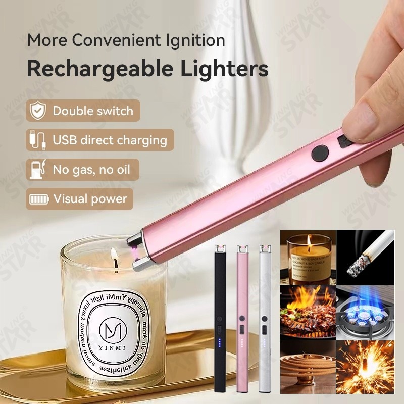 Igniter Electric Lighter Candle Igniter USB Type C Rechargeable Gas ...