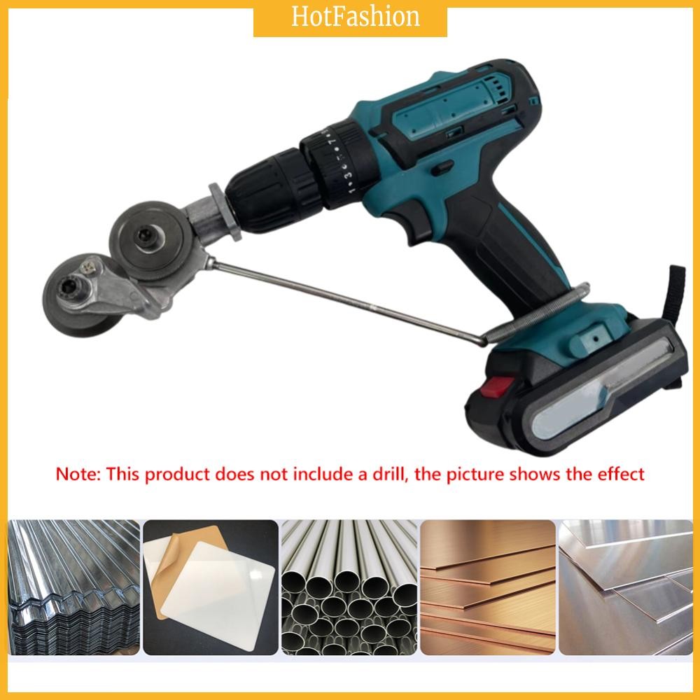 Electric Drill Plate Cutter DIY Metal Sheet Cutter Free Cutting Tool ...