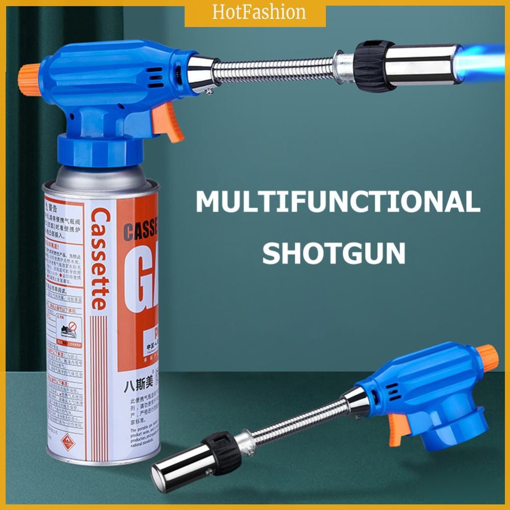 Butane Torch Head Grill Cooking Torch with Adjustable Hose Flame ...