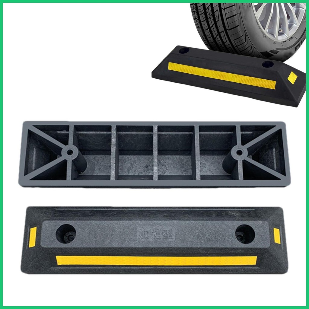 Rubber Curb Heavy Duty Parking Blocks Parking Target Rubber Parking ...