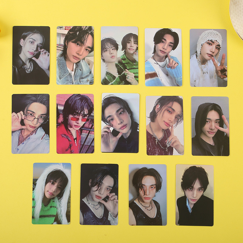 7-14pcs STRAY KIDS ATE Album Lomo Cards ODDINARY GO LIFE Photocards ...