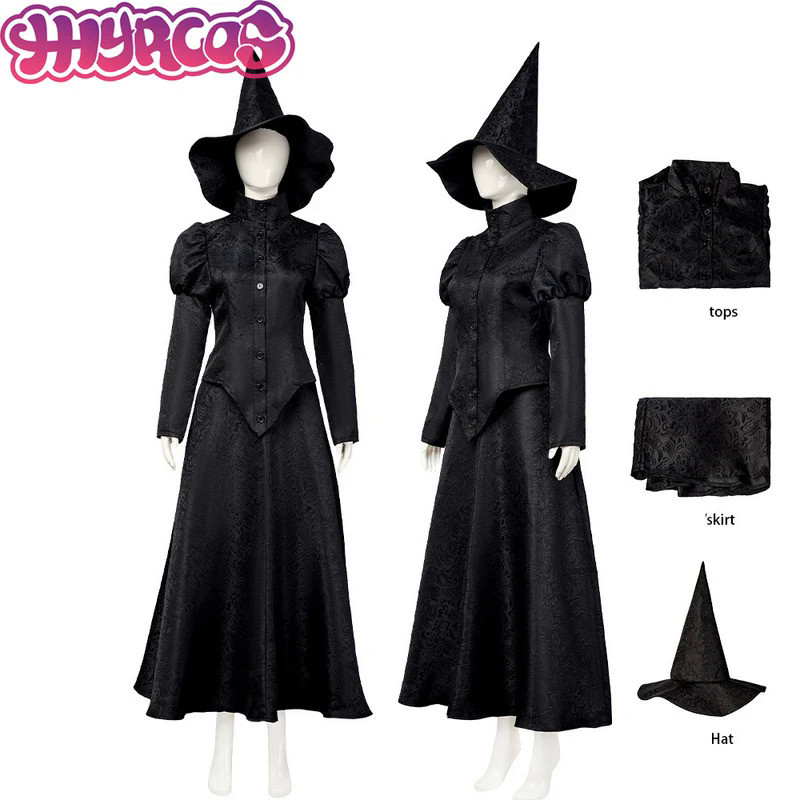 Wicked Cosplay Costume Victorian Witch Costume Kids and Mother Evil ...