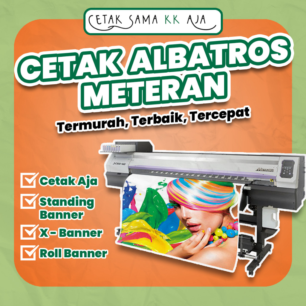 Print Albatross Meter X BANNER ROLL BANNER STANDING BANNER Print Just ...