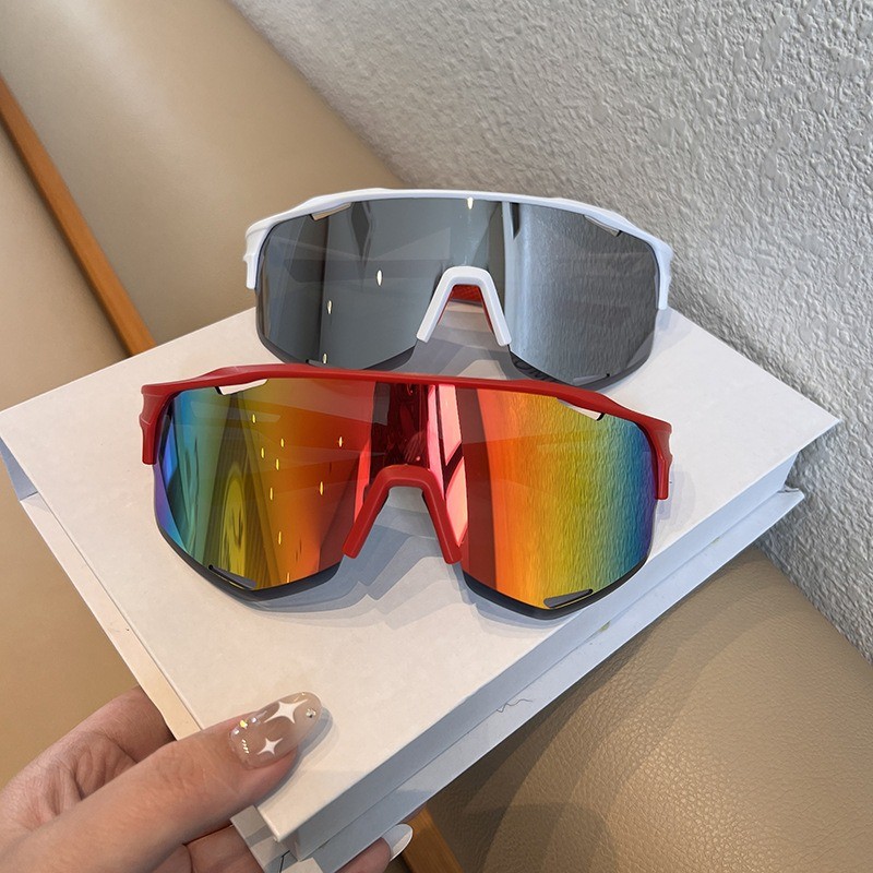 Men Square UV400 Cycling Sunglasses Bike Shades Big Frame Sunglass ...