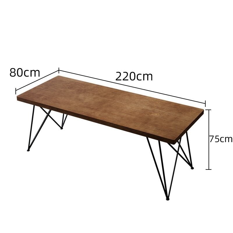 Nordic Solid Wood Desktop Computer Desk Household Minimalist Office ...