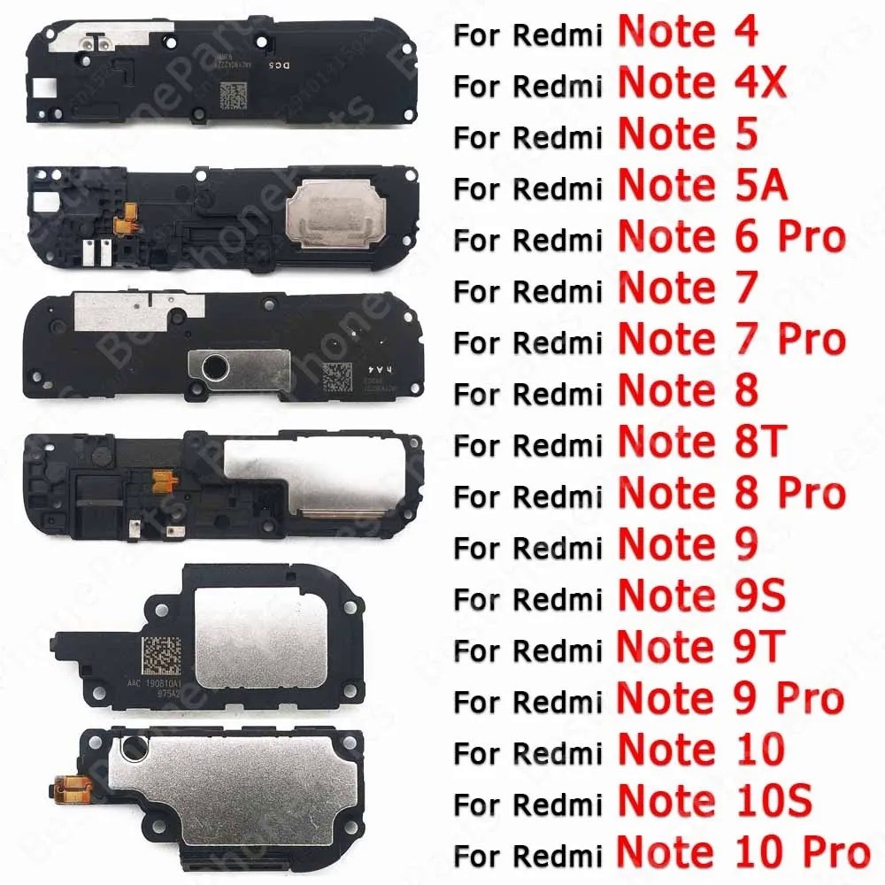 For Xiaomi Redmi Note 10 Pro 10S 9 9S 9T 8 8T 7 6 5 5A 4 4X Loud ...