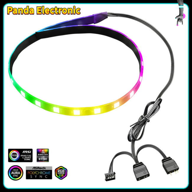 panda COOLMOON LED RGB Light Strip 5V ARGB Motherboard Synchronization ...