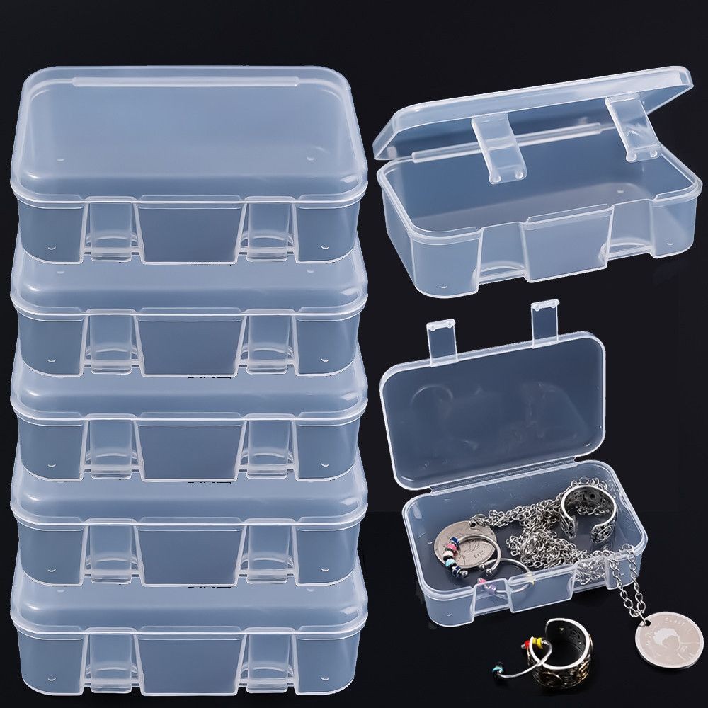 Mini Plastic Box Rectangular Box - Translucent Box Packing Box Storage ...