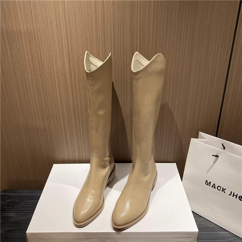 Boots Boots 35-42Code Large Size Pointed Toe vMouth Boots Boots Small ...