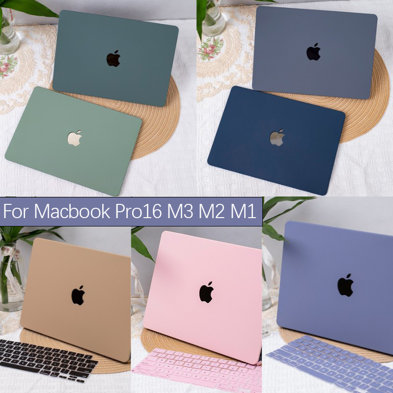 2023 Pro 16 M3 A2991 Matte hard case for Macbook Pro16.2 A2780 A2485 M1 ...