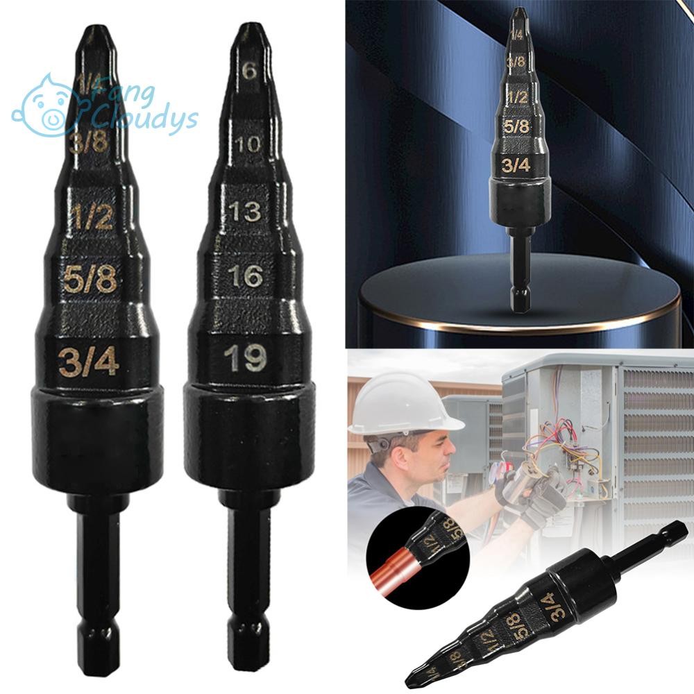5 In 1 Air Conditioner Copper Pipe Expander Swaging Drill Bit Set Swage ...