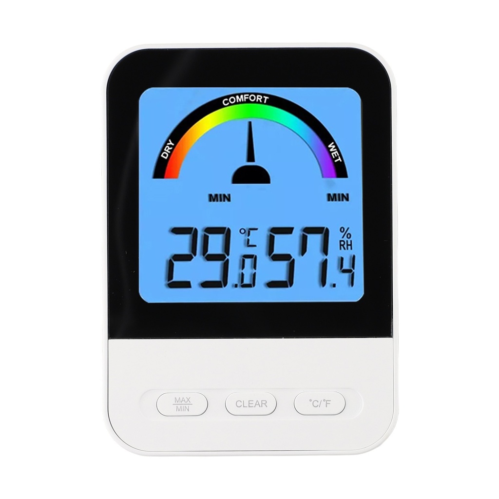 Fast Shipping-Digital Hygrometer Humidity Record Data Manual Data ...