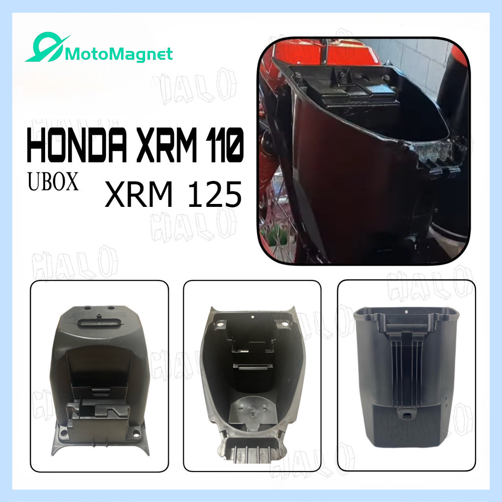 MOTORCYCLE PARTS UBOX FOR XRM 110 AND XRM 125 | Shopee Philippines
