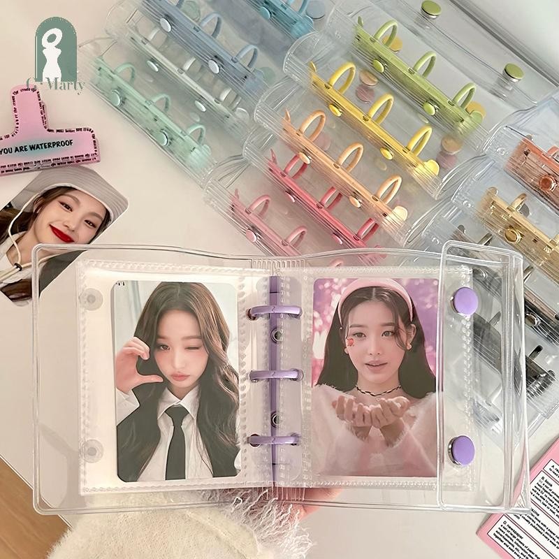 GMARTY Transparent Binder Photo Album Kpop Photocard Holder Idol Card ...