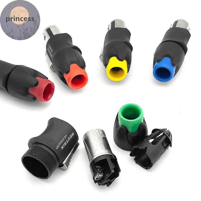 Princes Metal 4 Pin Ohmic Connector Professional Audio Plug Stage ...
