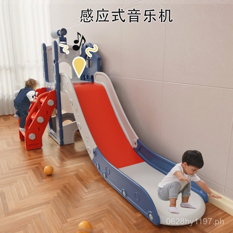 Foldable Children's Indoor Slide Small Kids Toy Baby Slide ...