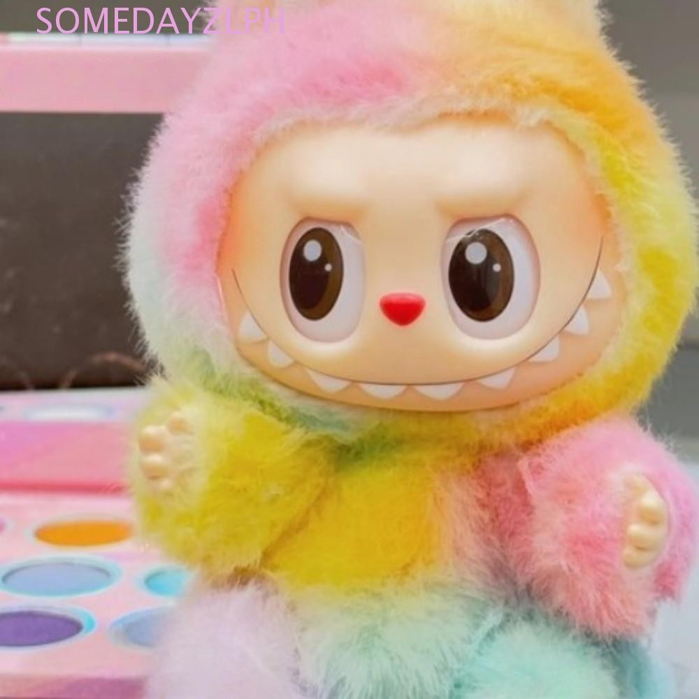 SOMEDAYZL Labubu V4 Doll Figures, Soft Collectible Cartoon Plush ...