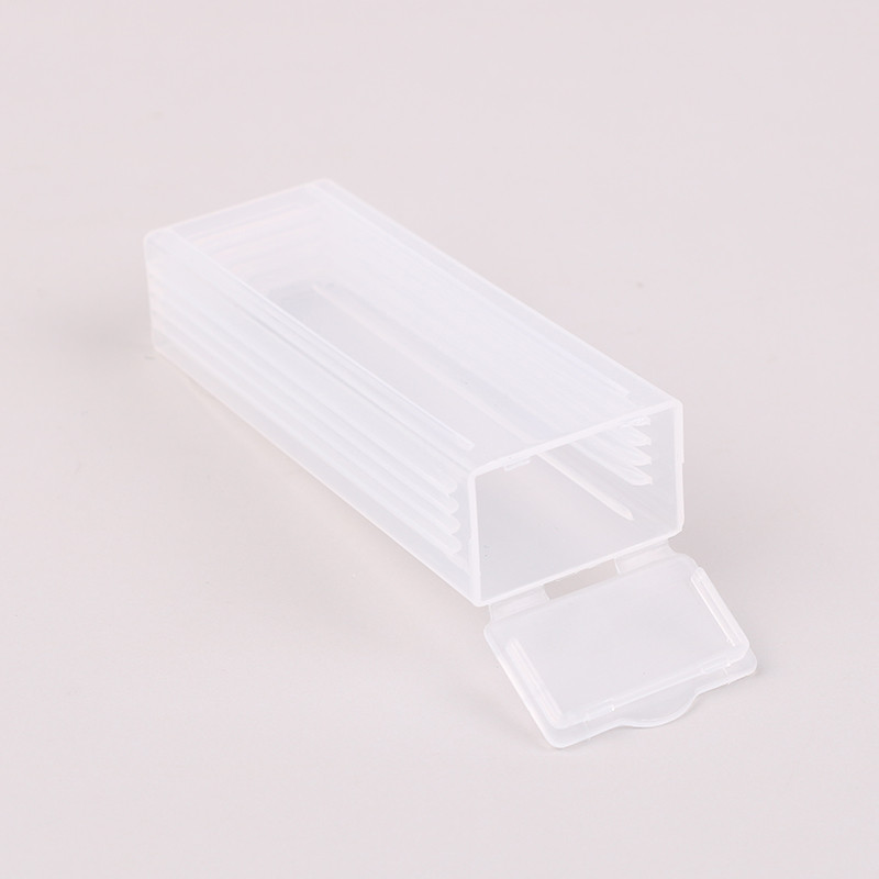 LFPH Plastic Microscope Slide Mailer Glass Slides Holder Storage Box ...