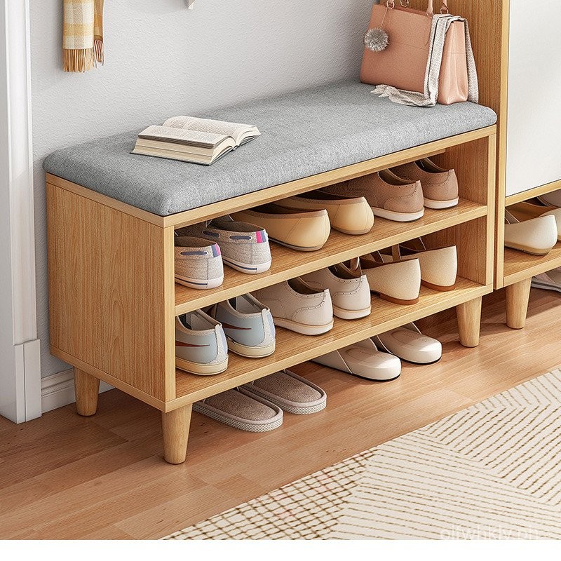 Shoe Changing Bench for Home Entrance, Shoe Rack, Shoe Cabinet, Sitting ...