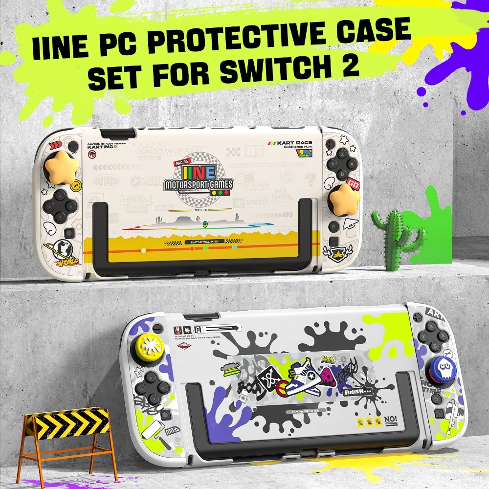 IINE Splatoon PC Hard Cover Full Shell Protector For Nintendo Switch 2 ...