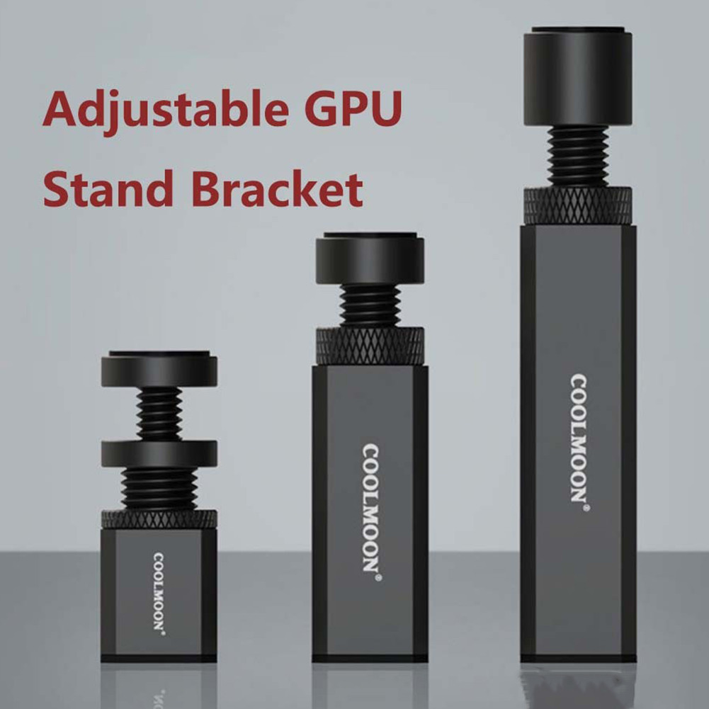 Universal GPU Holder Stand Adjustable Height Magnetic Sag Bracket for ...