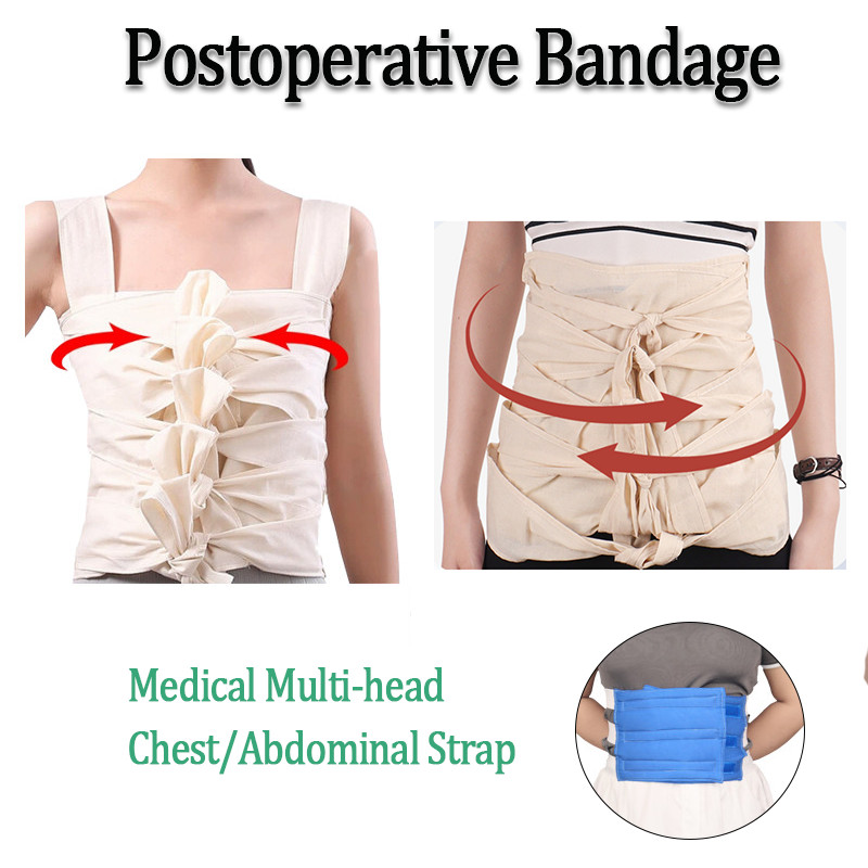 Postoperative Bandage Straps Multi Head Abdominal Strap Chest Strap for ...