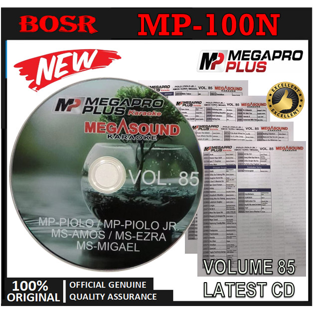 New updated Megapro plus CD VOLUME 85 (piolo /piolo jr/amos/ezra/Miguel ...