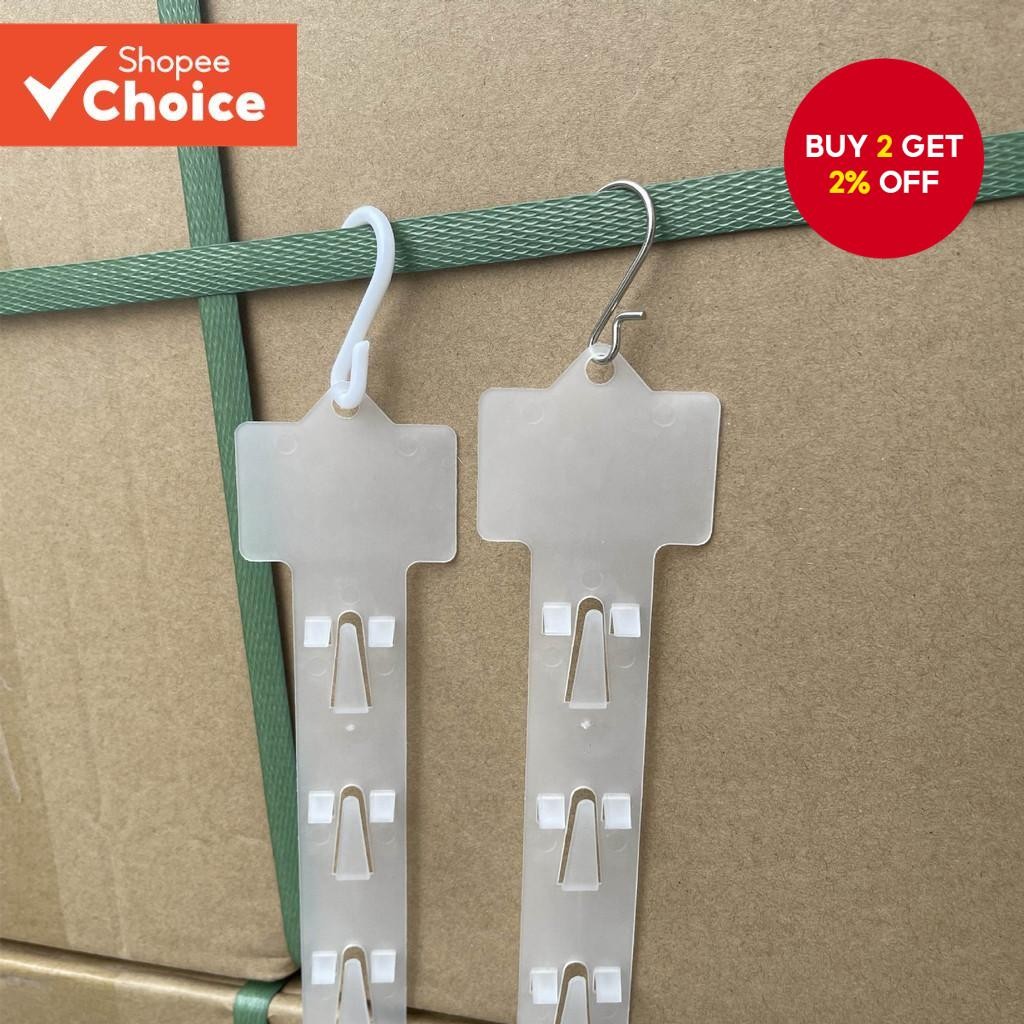 20pcs Supermarket Hanging Strip 12 Hanging Injection Plastic Food ...