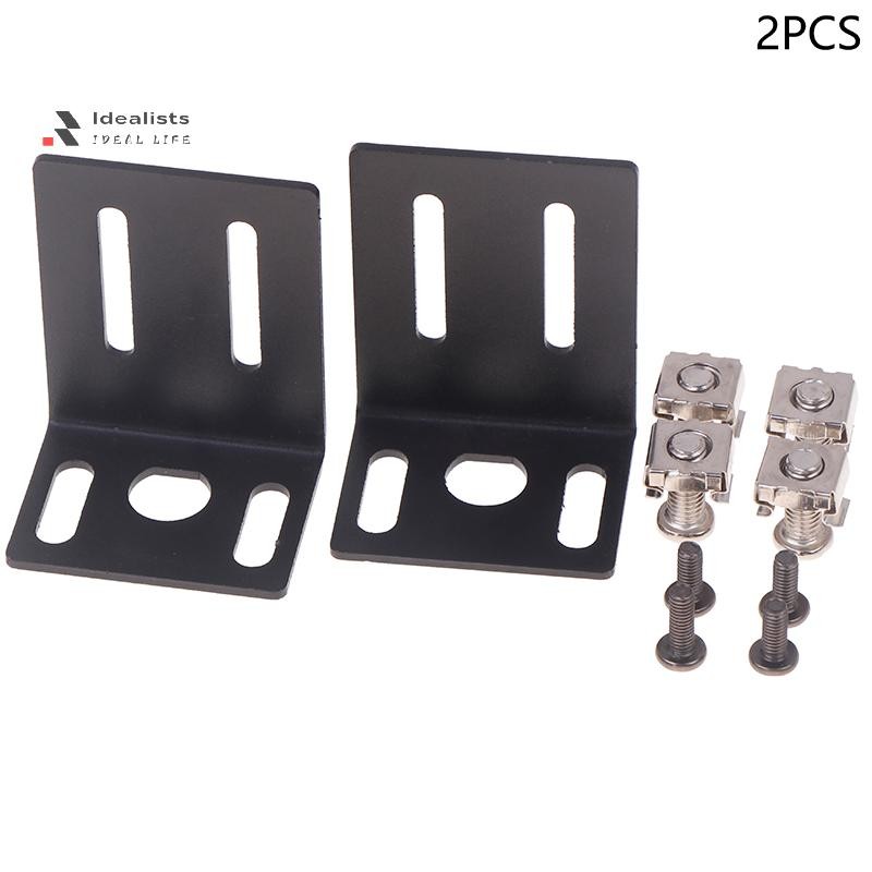 Idealist New 1 Set Metal 1U Rack Mount Ear Mounting Jointing With Screw ...