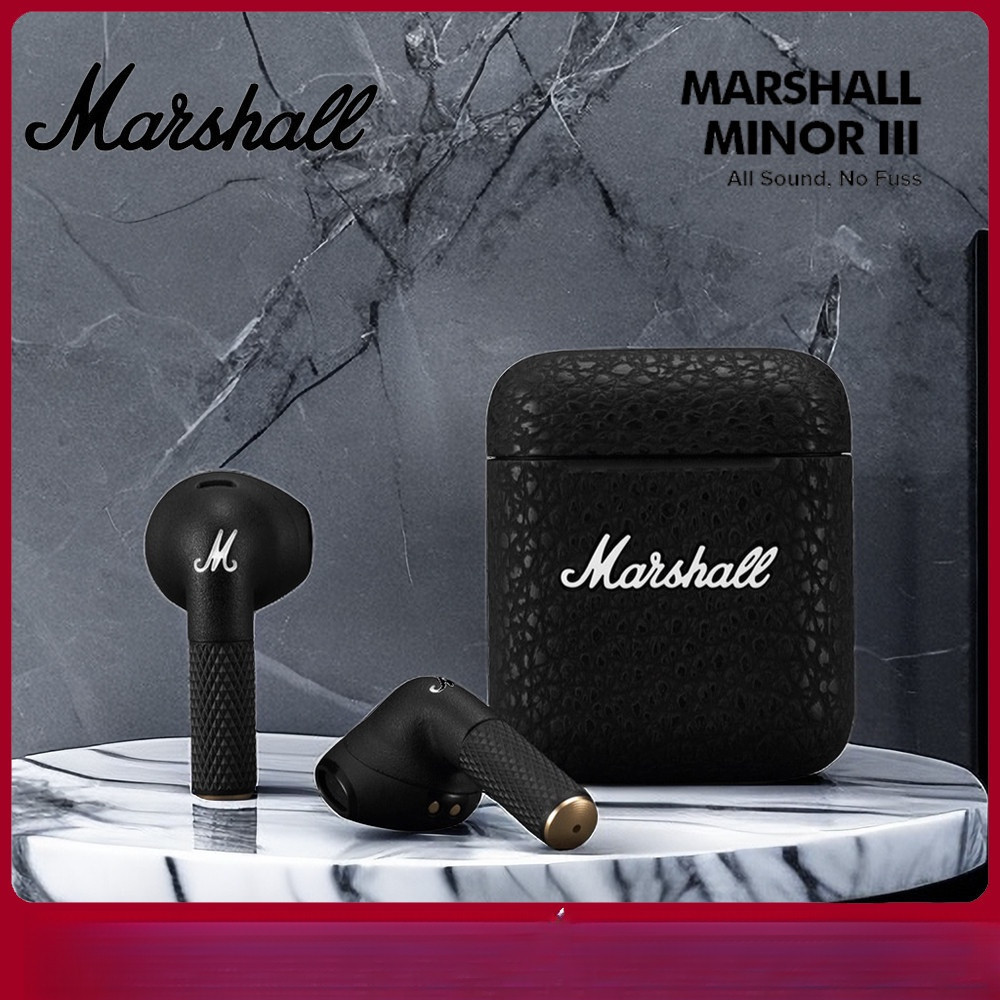 Marshall MINOR III True Wireless Blue-tooth Headset Subwoofer ...