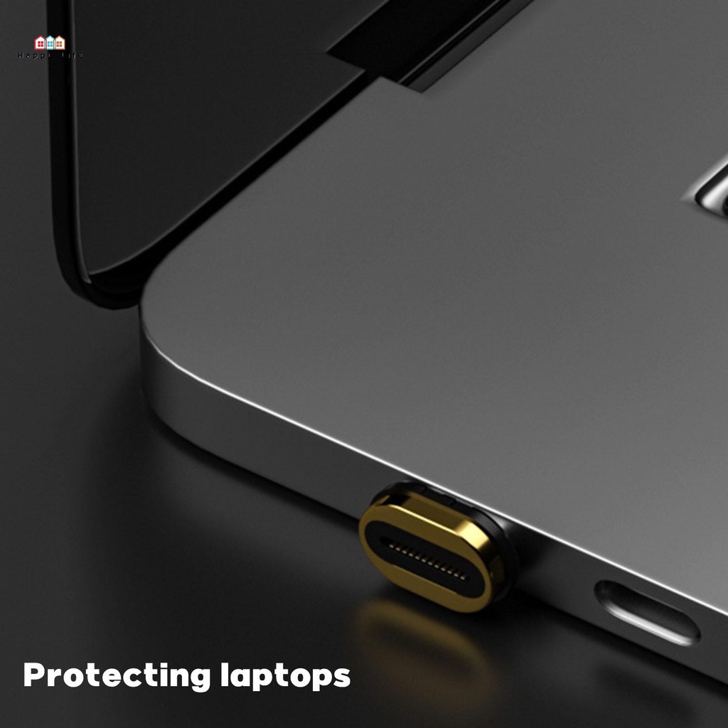 USB4.0 Type-C Magnetic Adapter Elbow PD Magnetic Adapter for Preventing ...