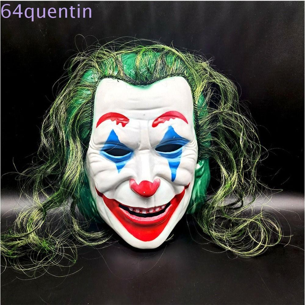 QUENTIN Joker Mask, Costume Props Party Mask Props Cosplay Mask ...
