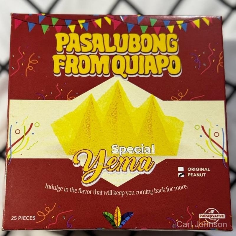 Special Yema PEANUT FLAVOR (25 pcs per box) Sweet Treat Pinoy Food ...