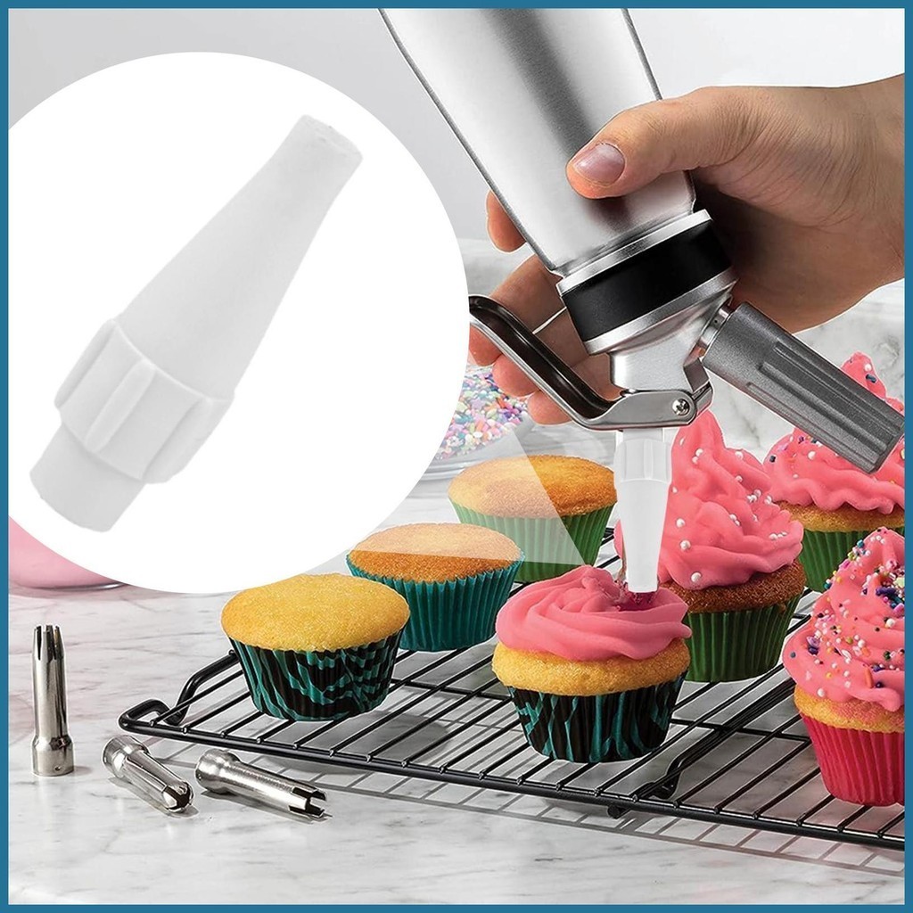 Whip Cream Dispenser Nozzle Whipped Nozzle Mounting Mouth Base Tips ...